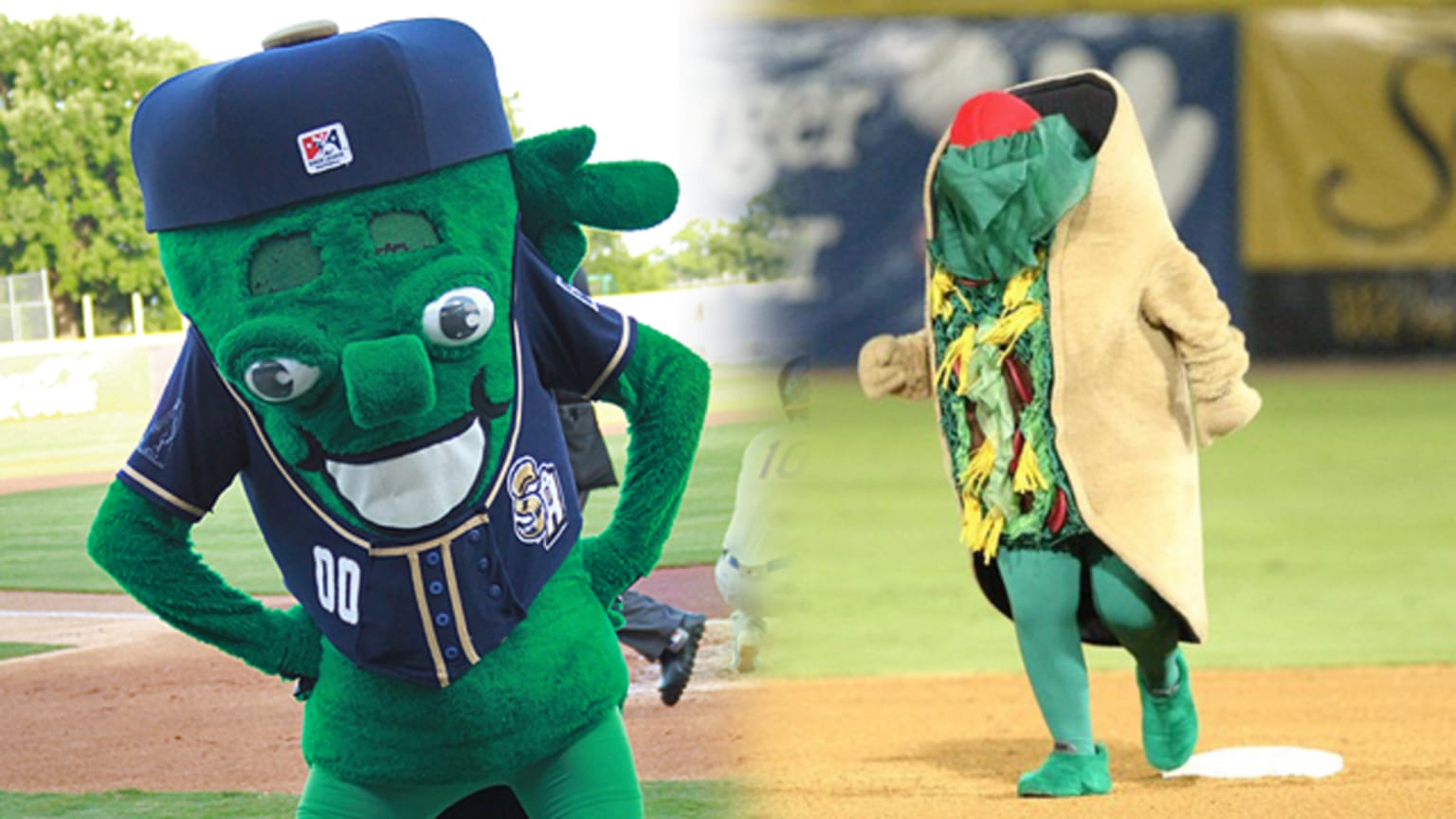 Best mascots in Minor League Baseball