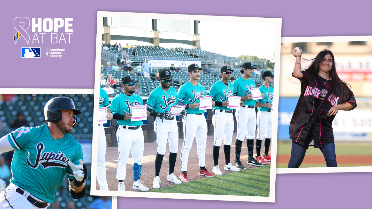 Jupiter Hammerheads Hope At Bat jerseys