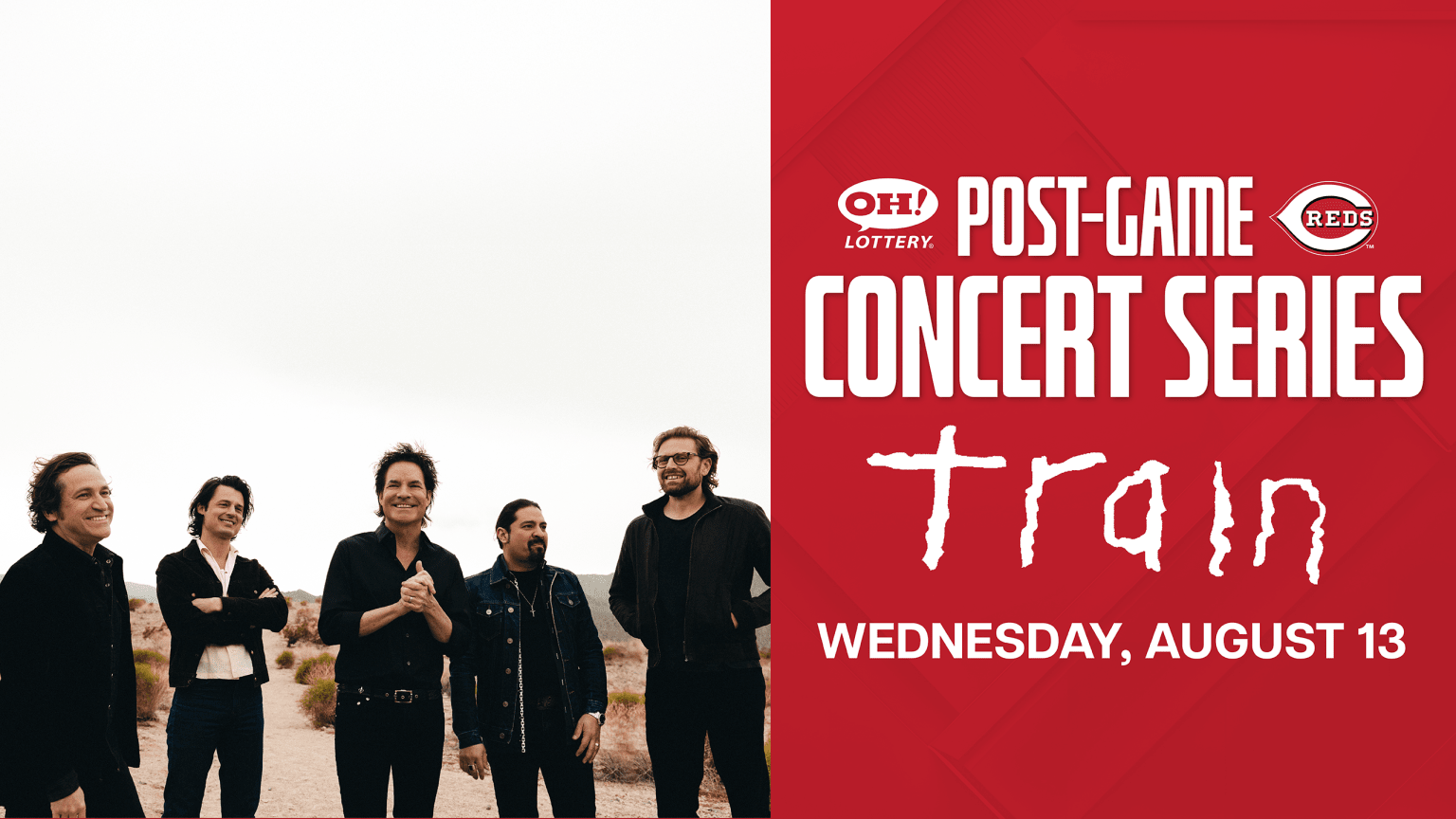 Train Post-Game Concert | Cincinnati Reds