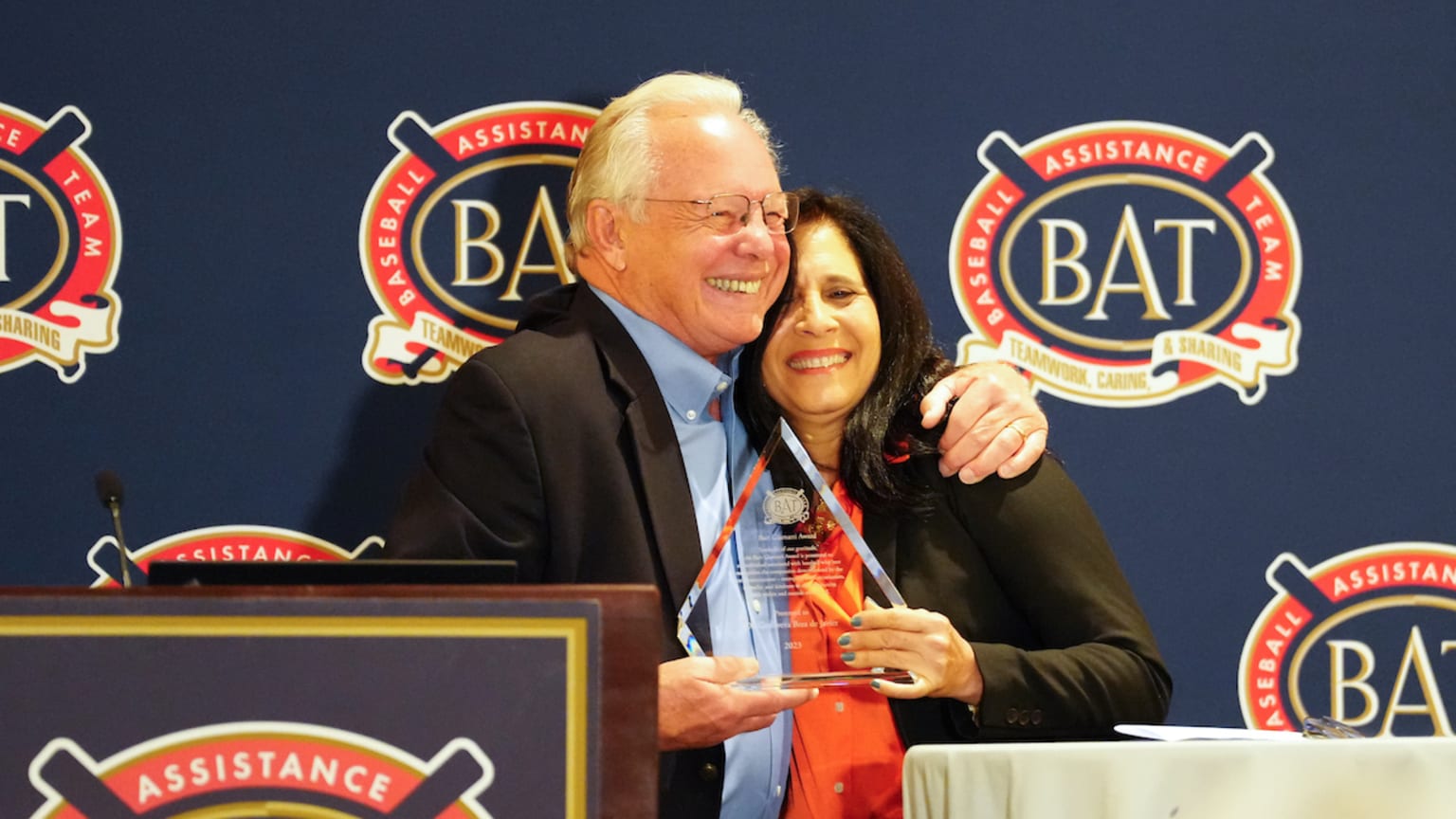 Dr. Genoveva Javier wins Baseball Assistance Team's Bart Giamatti Award