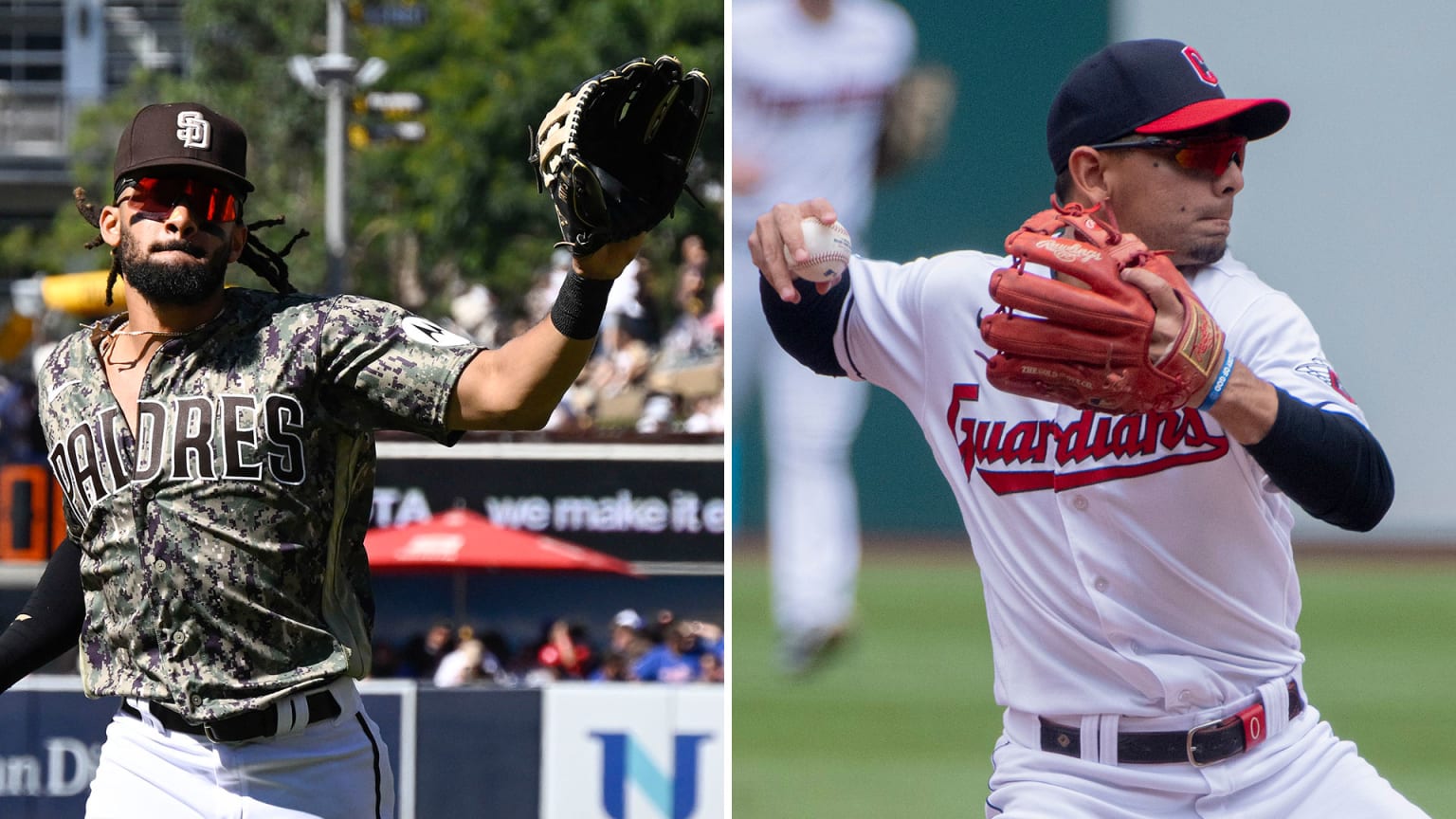 Andrés Giménez y Fernando Tatis Jr. reconocidos con el Guante de Platino del 2023