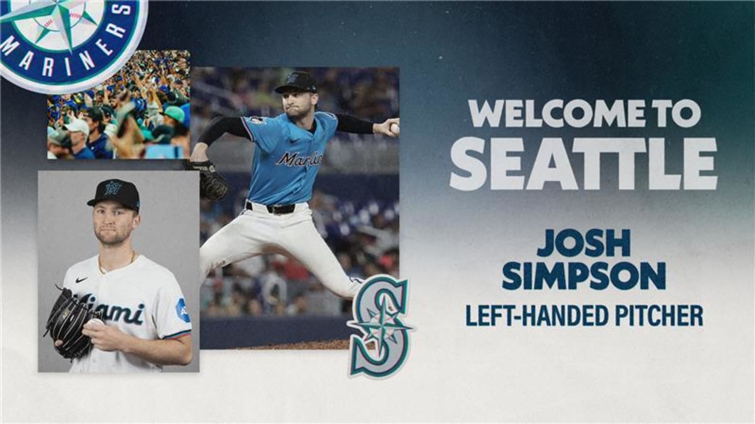 Mariners Acquire LHP Josh Simpson from Miami Marlins in Exchange for ...