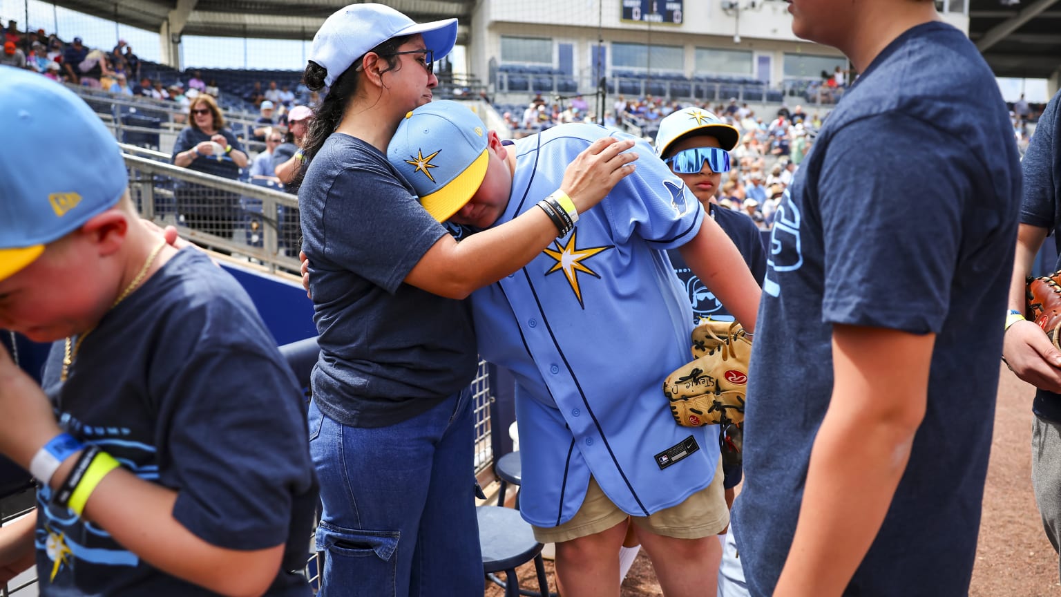 Marty DeMerritt honored before Rays' Spring Training game