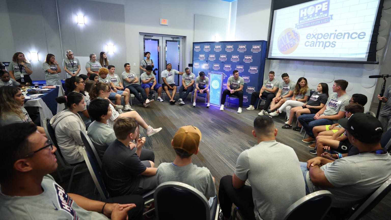 Yankees help grieving kids at Experience Camps through HOPE Week