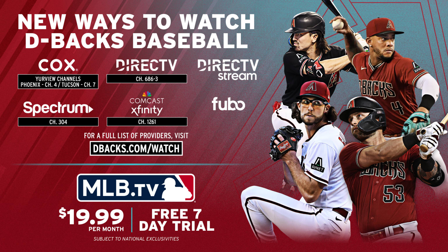 MLB producing and distributing D-backs games