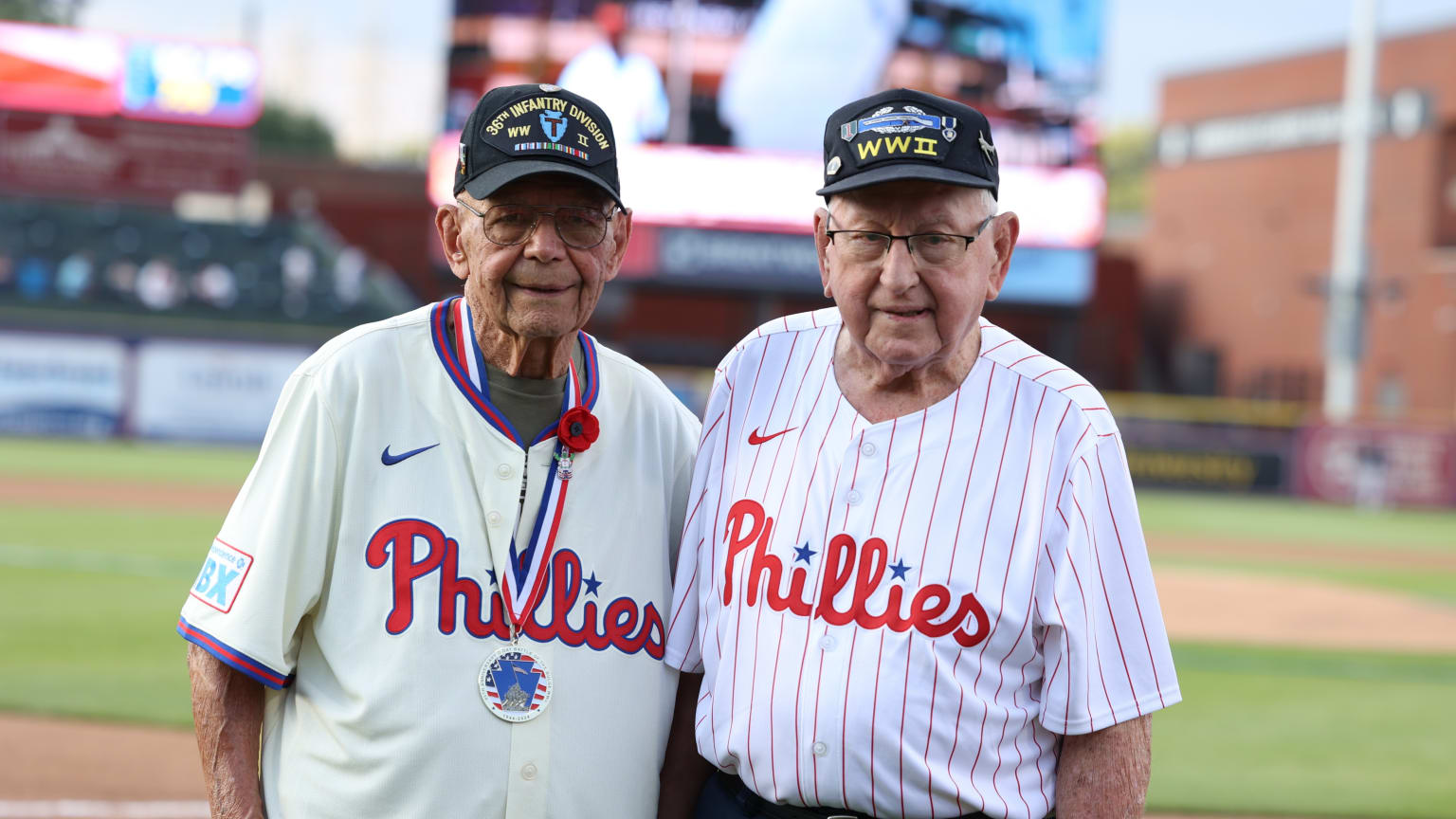 Reading Fightin Phils military heroes celebration