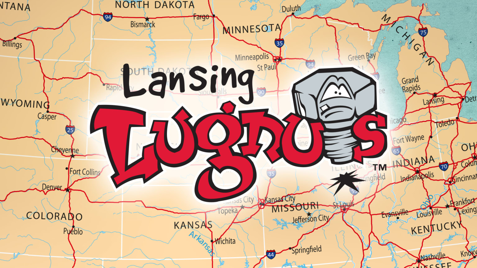 Newsletter excerpt Lansing Lugnuts Jackson Field story of a rainout visit