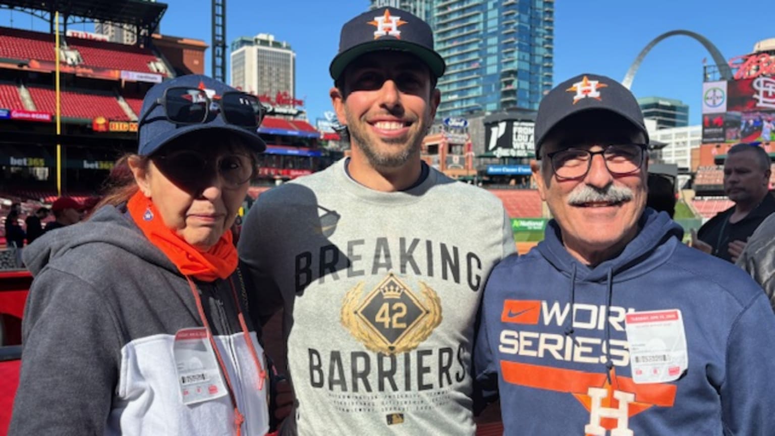 Astros assistant coach Jason Bell from St. Louis