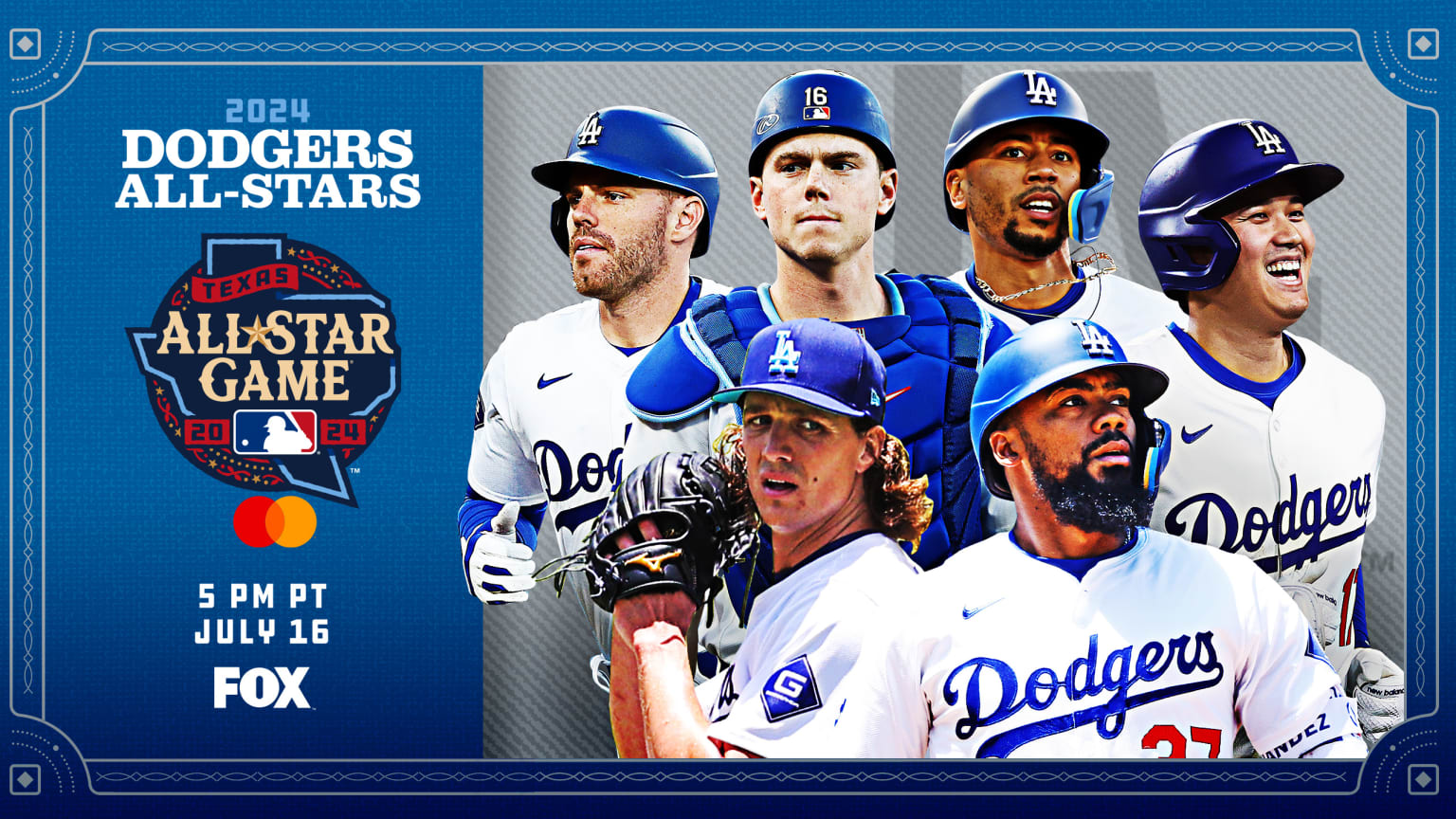 Mookie Betts, Freddie Freeman, Will Smith, Teoscar Hernández, Tyler ...