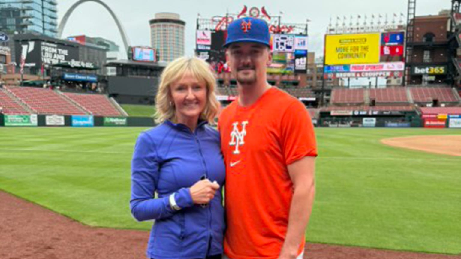 Austin Warren supported by his mother throughout career