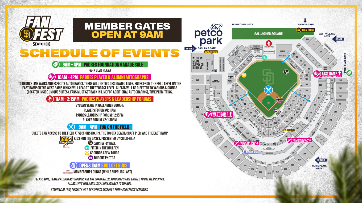 Padres FanFest | San Diego Padres