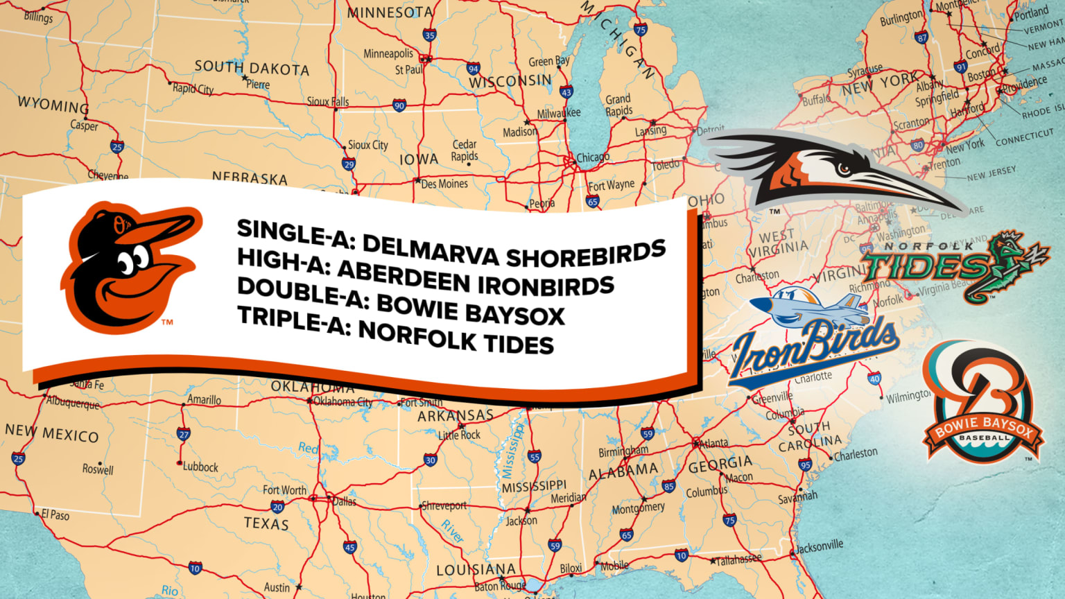 Baltimore Orioles Minor League Ballparks