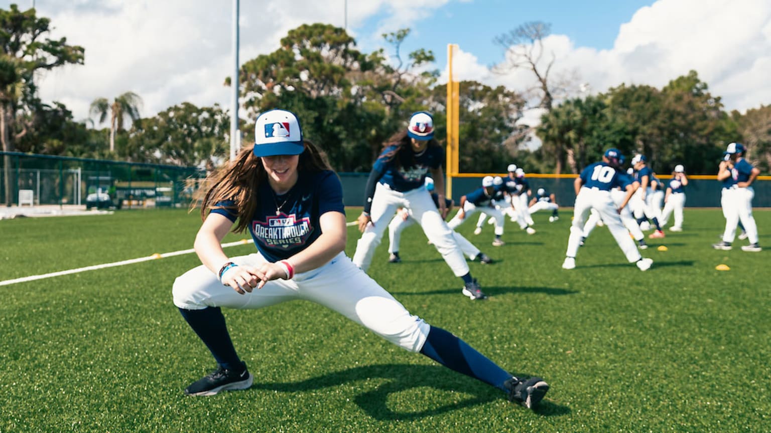 MLB hosts 2023 Girls' Breakthrough Series camp in Vero Beach