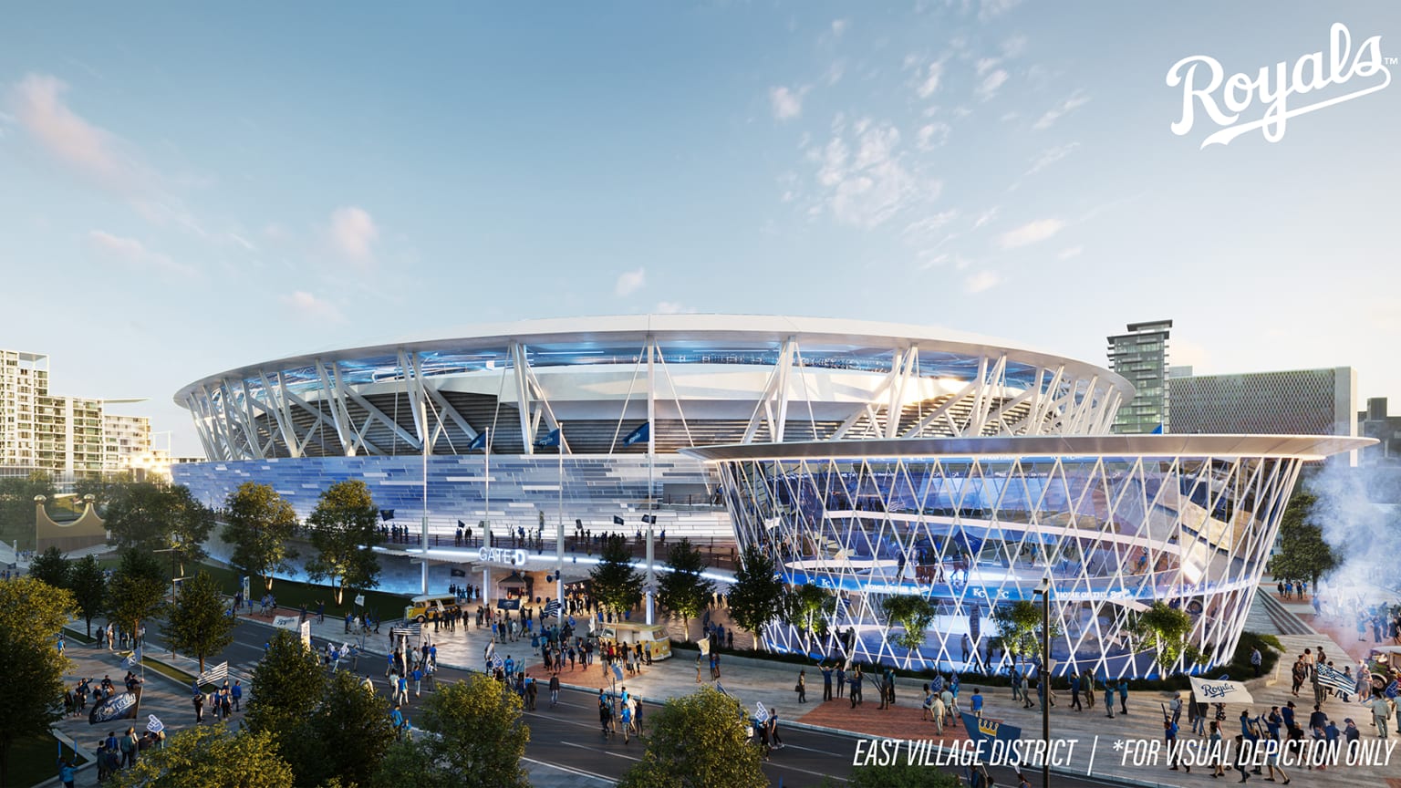Kansas City Royals unveil new stadium renderings, economic data