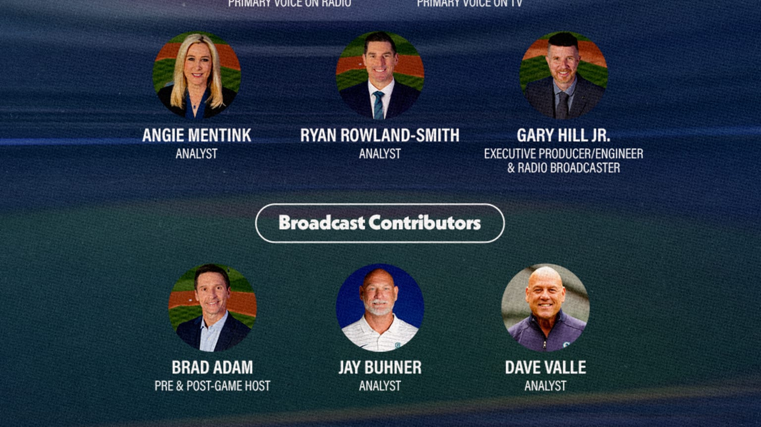 Mariners Announce 2026 Broadcast Team