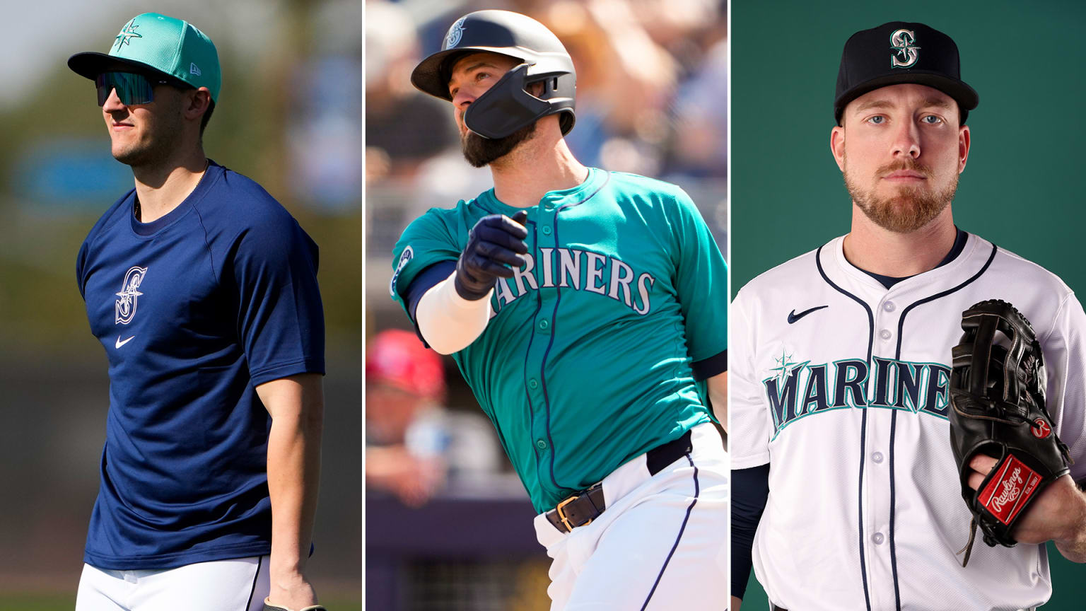 Mariners outfield position battle in Spring Training 2024