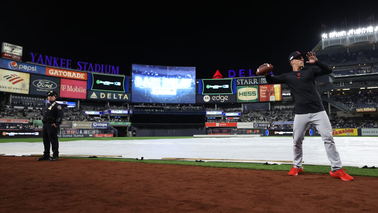 Guardians ALDS Game 5 vs. Yankees postponed by rain