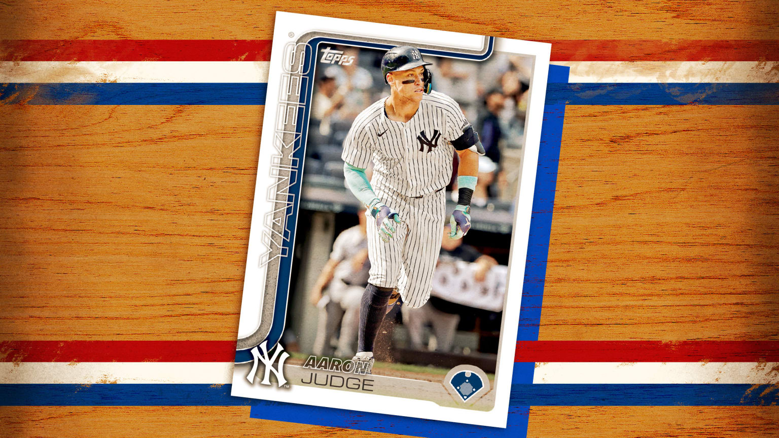 2025 Topps Series 1 design inspired by NYC subway