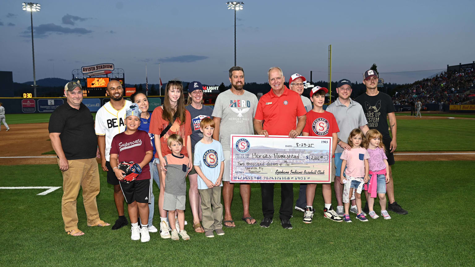 Spokane Indians military appreciation 2025