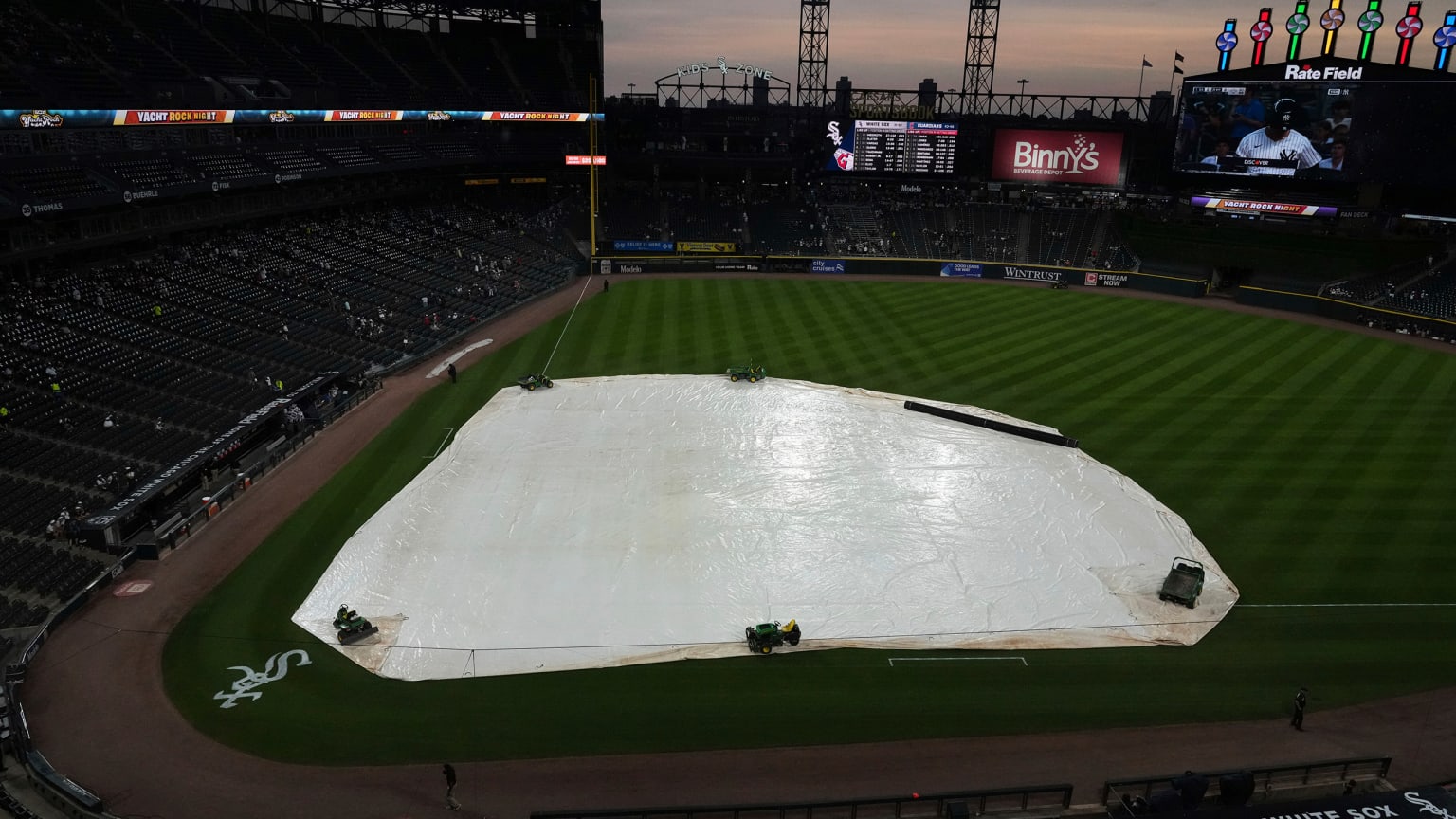 Guardians-White Sox July 10, 2025 game postponed