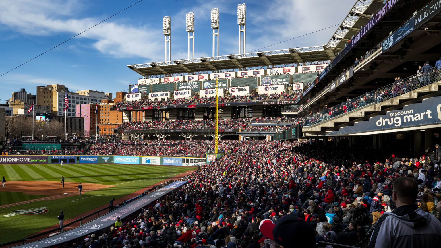 Guardians' 2025 home opener sold out, ballpark pass launched