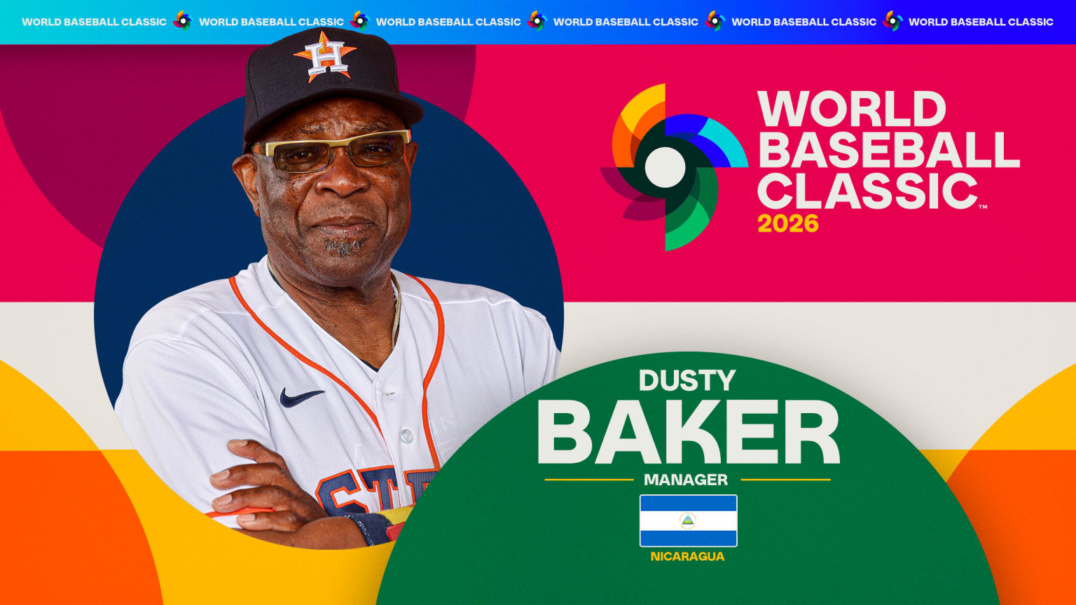 Dusty Baker es nombrado mánager de Nicaragua para el Clásico Mundial 2026