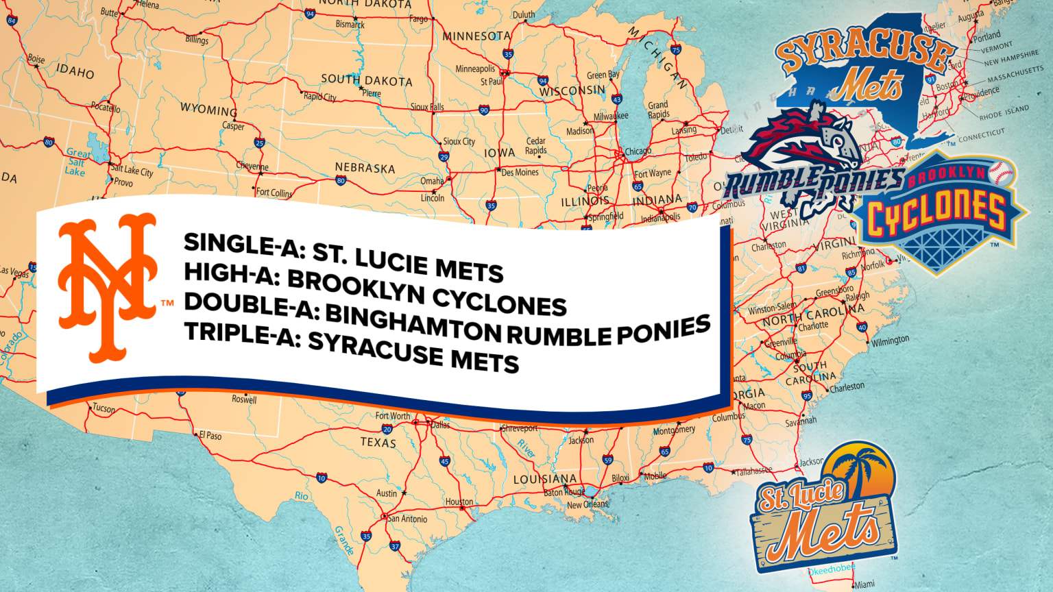 Tour the Mets' Minor League ballparks