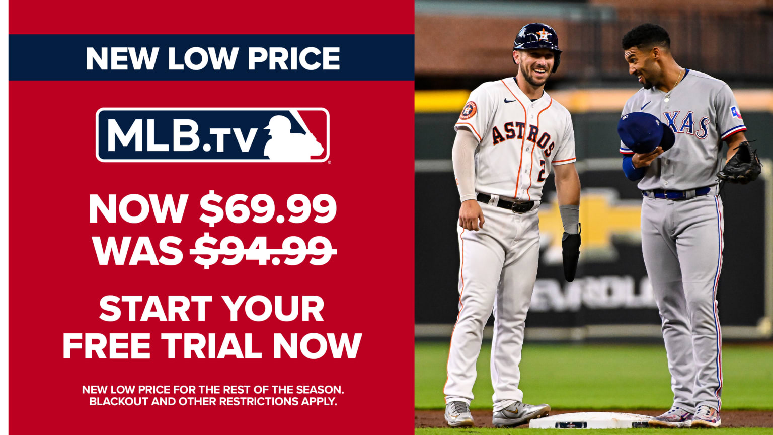 MLB.TV price drops for August 2023