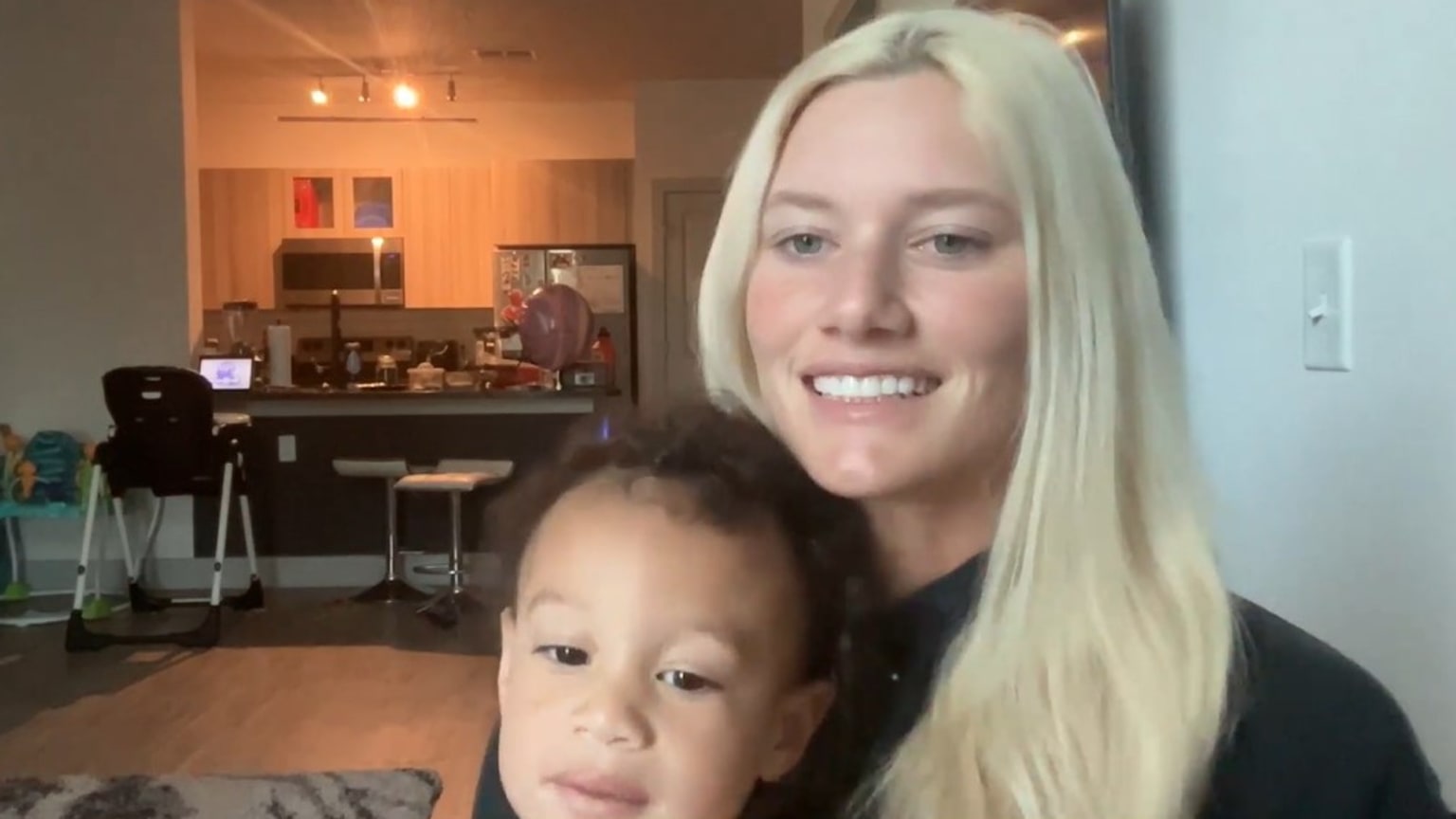 Jasmine Williams balances softball stardom and being a mom