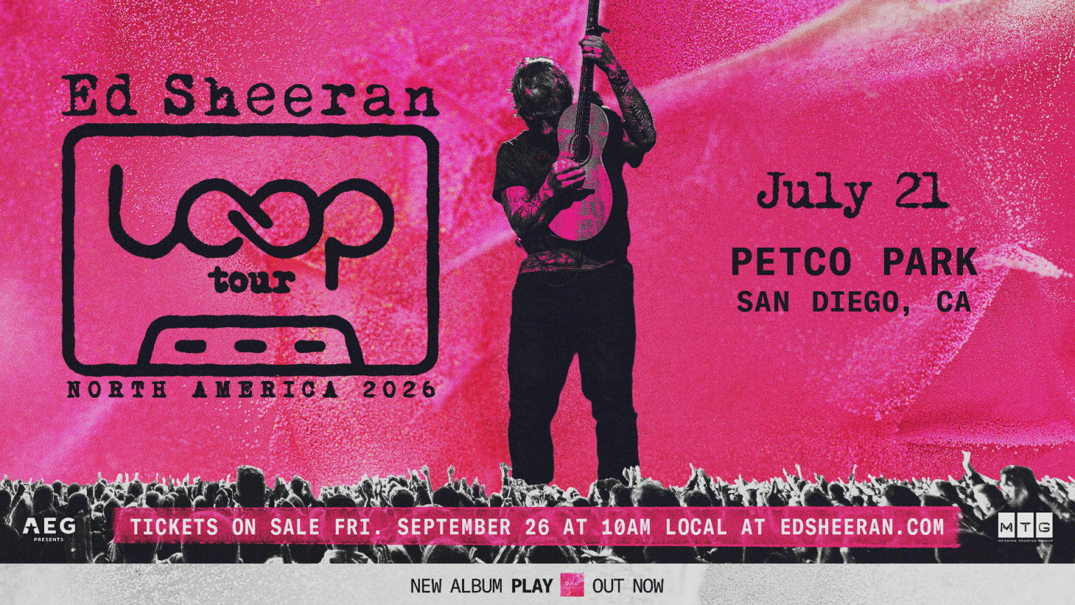 Ed Sheeran – July 21, 2026 | San Diego Padres