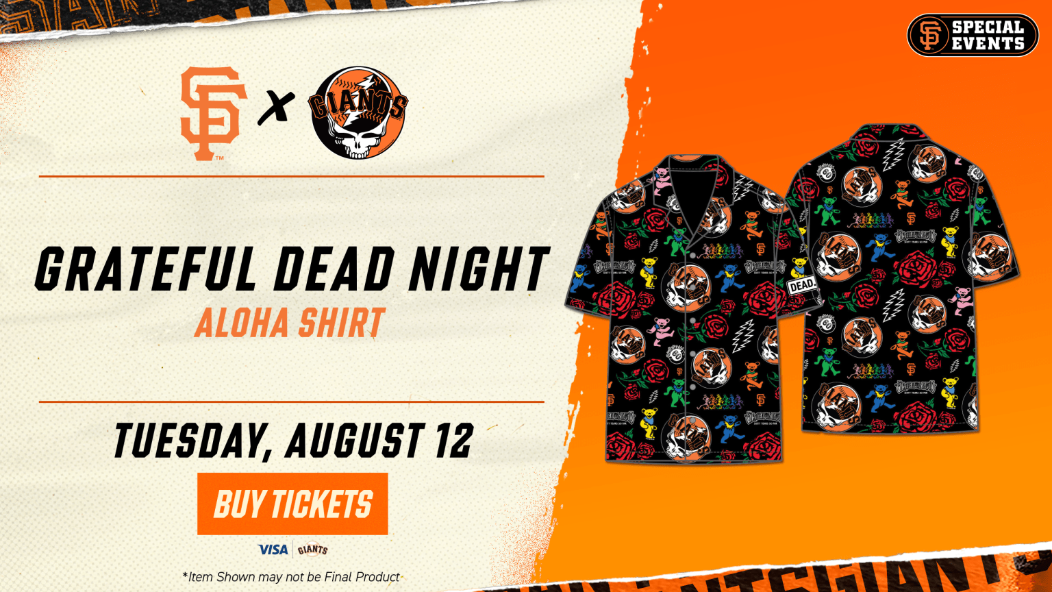 Grateful Dead Night | Special Event | San Francisco Giants