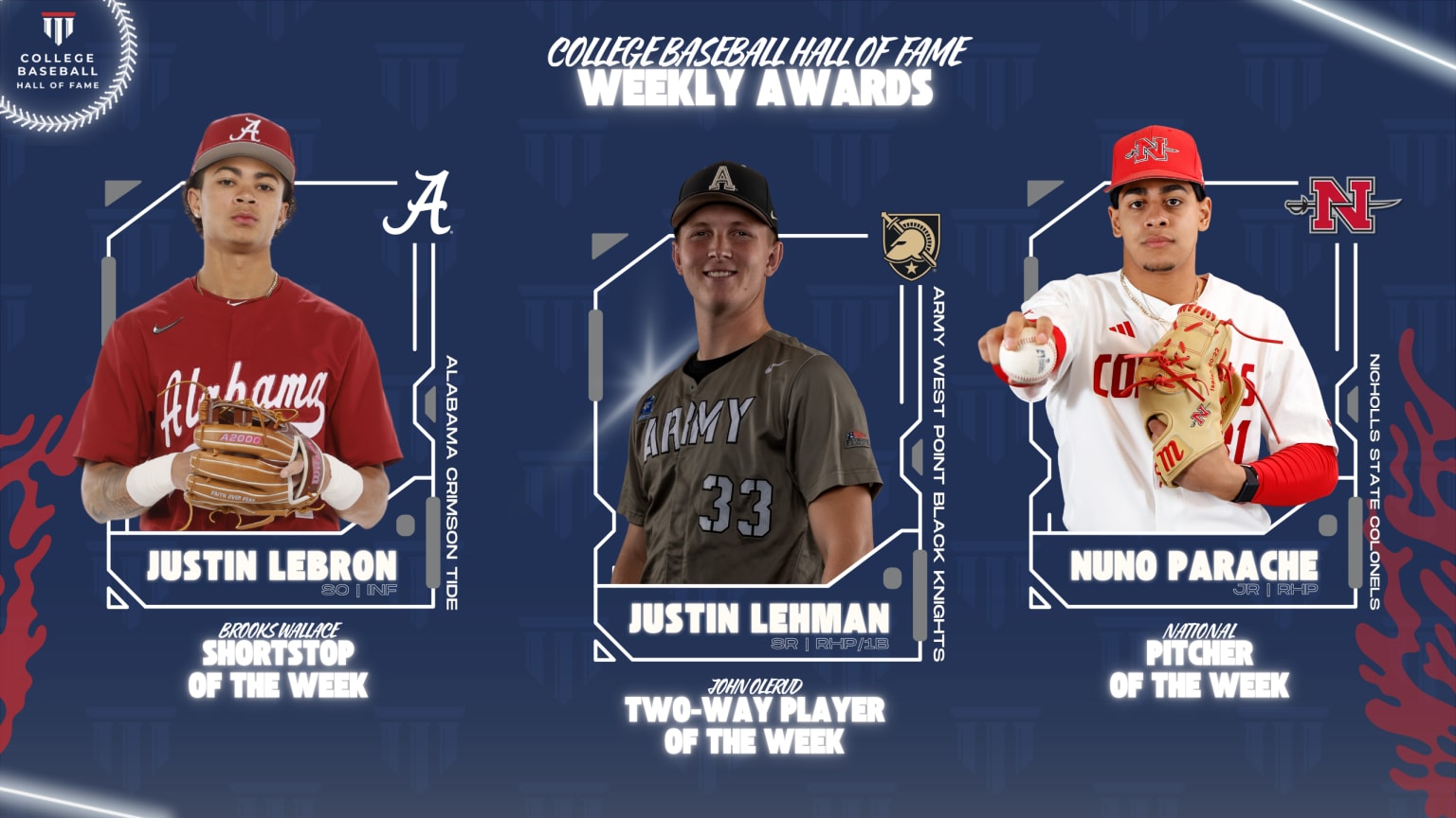 Justin Lebron, Justin Lehman and Nun Parache earn national recognition ...