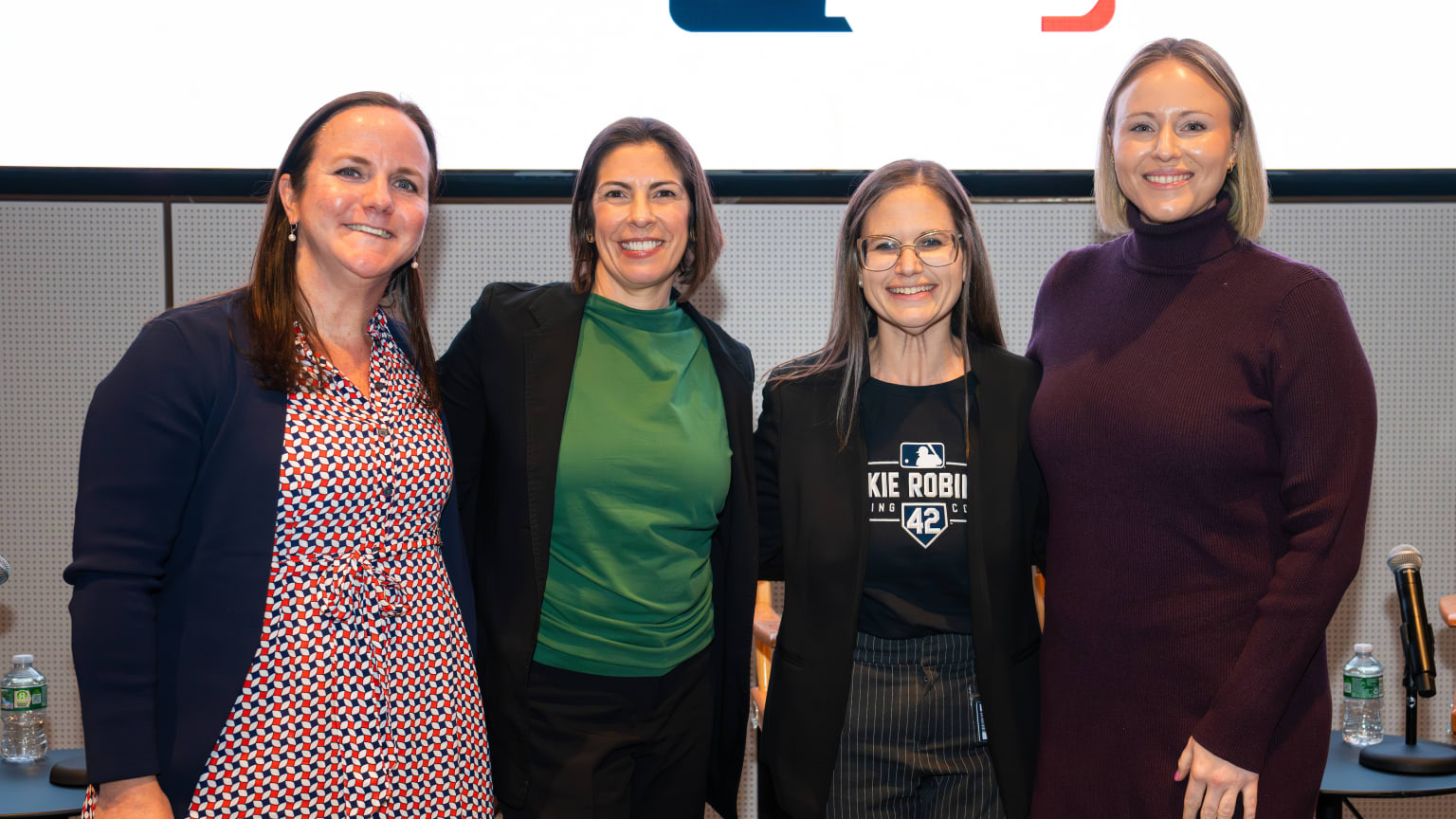 National Girls and Women in Sports Day panel at MLB offices