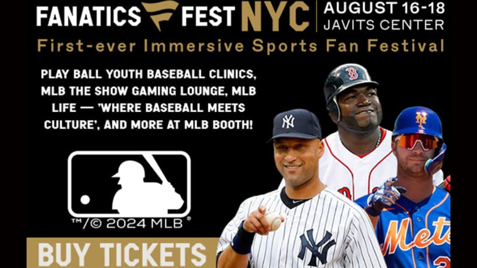 MLB at Fanatics Fest NYC event information