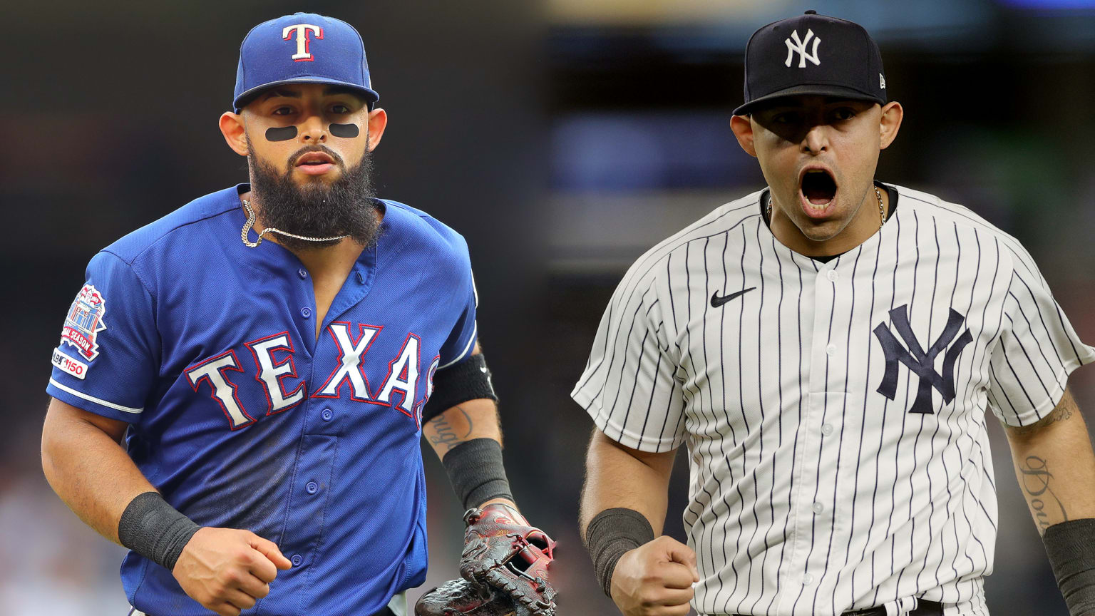 Most famous Yankees facial hair changes