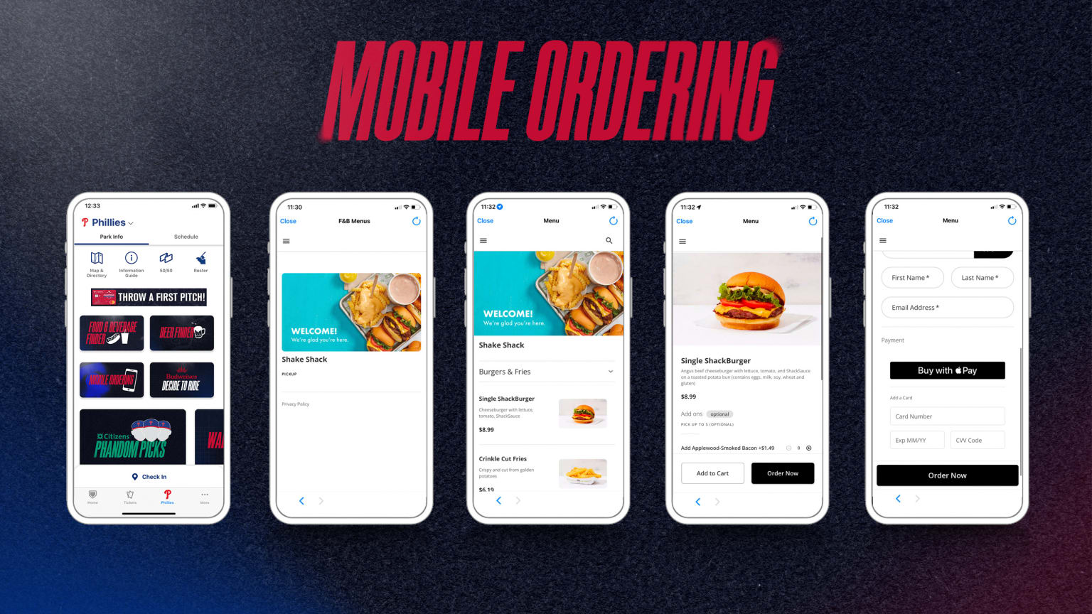 Mobile Ordering | Philadelphia Phillies