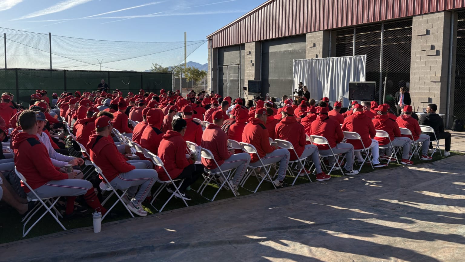 Reds host high school graduation ceremony for Minor Leaguers