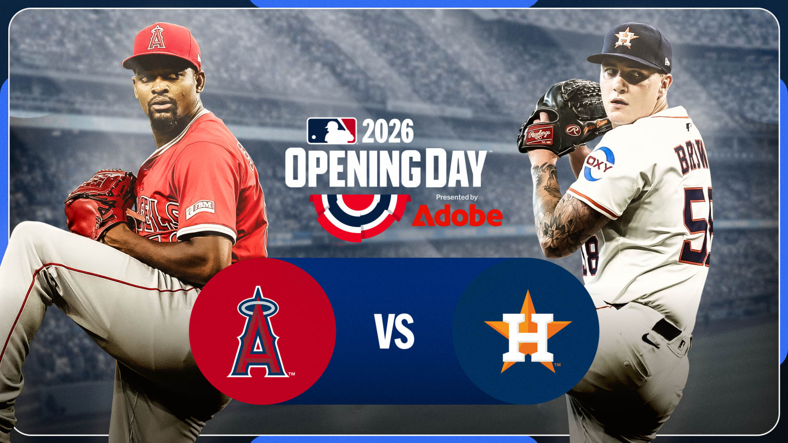 Angels, Astros 2026 Opening Day starters