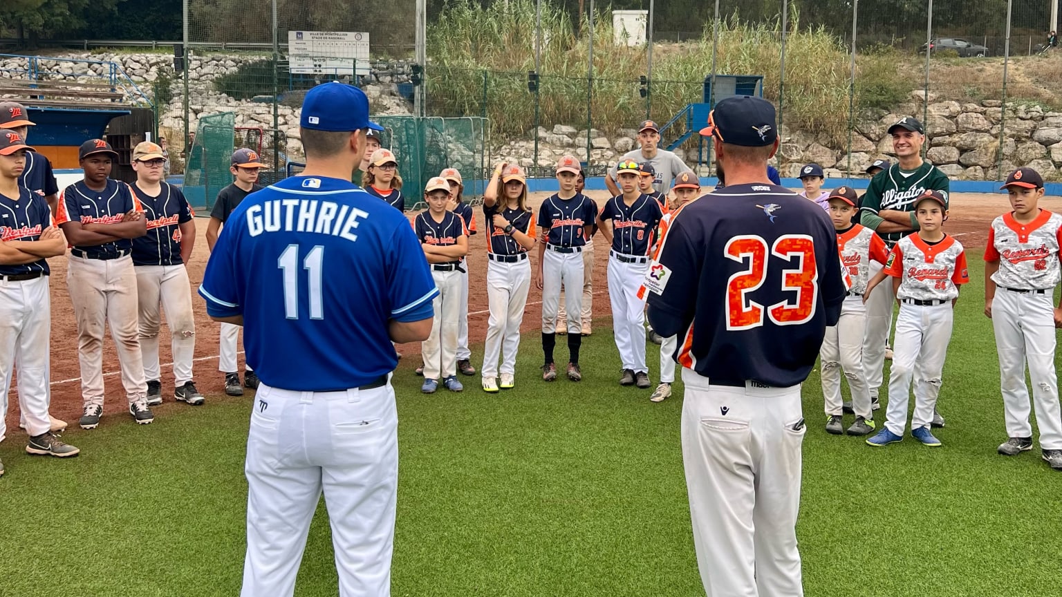 Jeremy Guthrie is finding baseball all over the globe