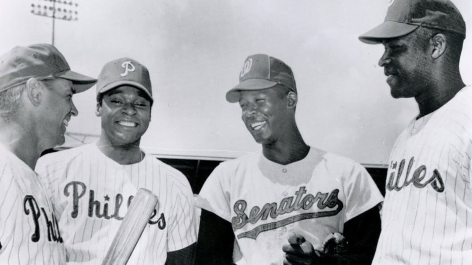 Dick Allen beaned in his first pro baseball season