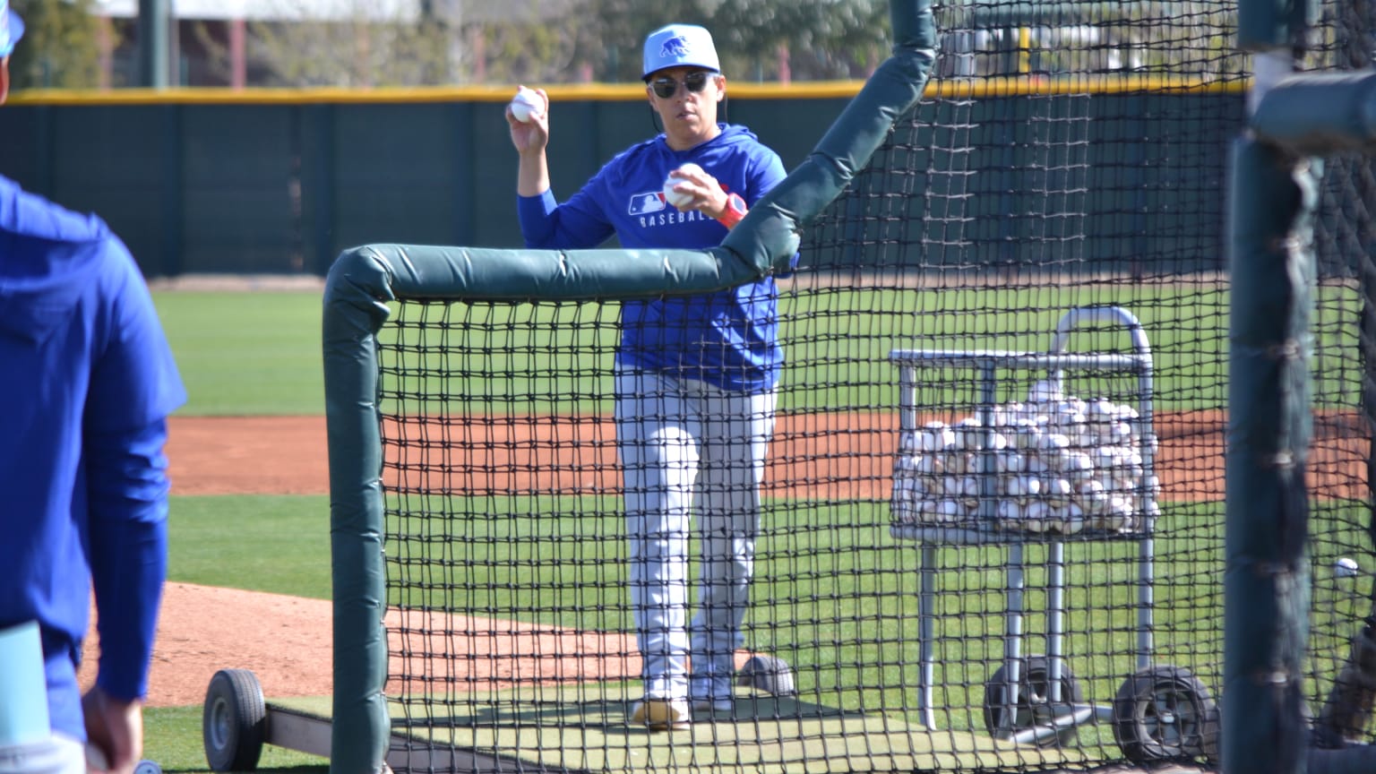 Rachel Folden helps Cubs' prospects as Triple-A hitting coach