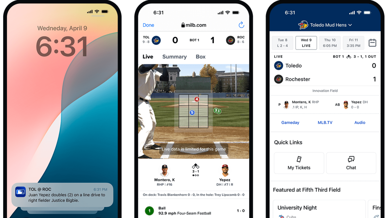 MiLB App | Minor League Baseball
