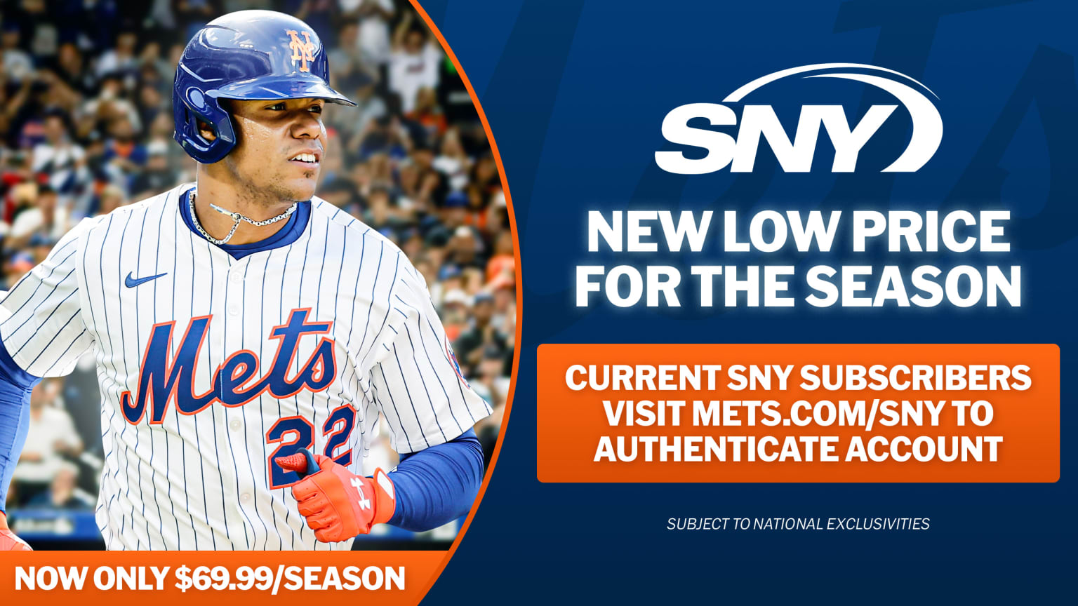 SNY, MLB partner to stream Mets games