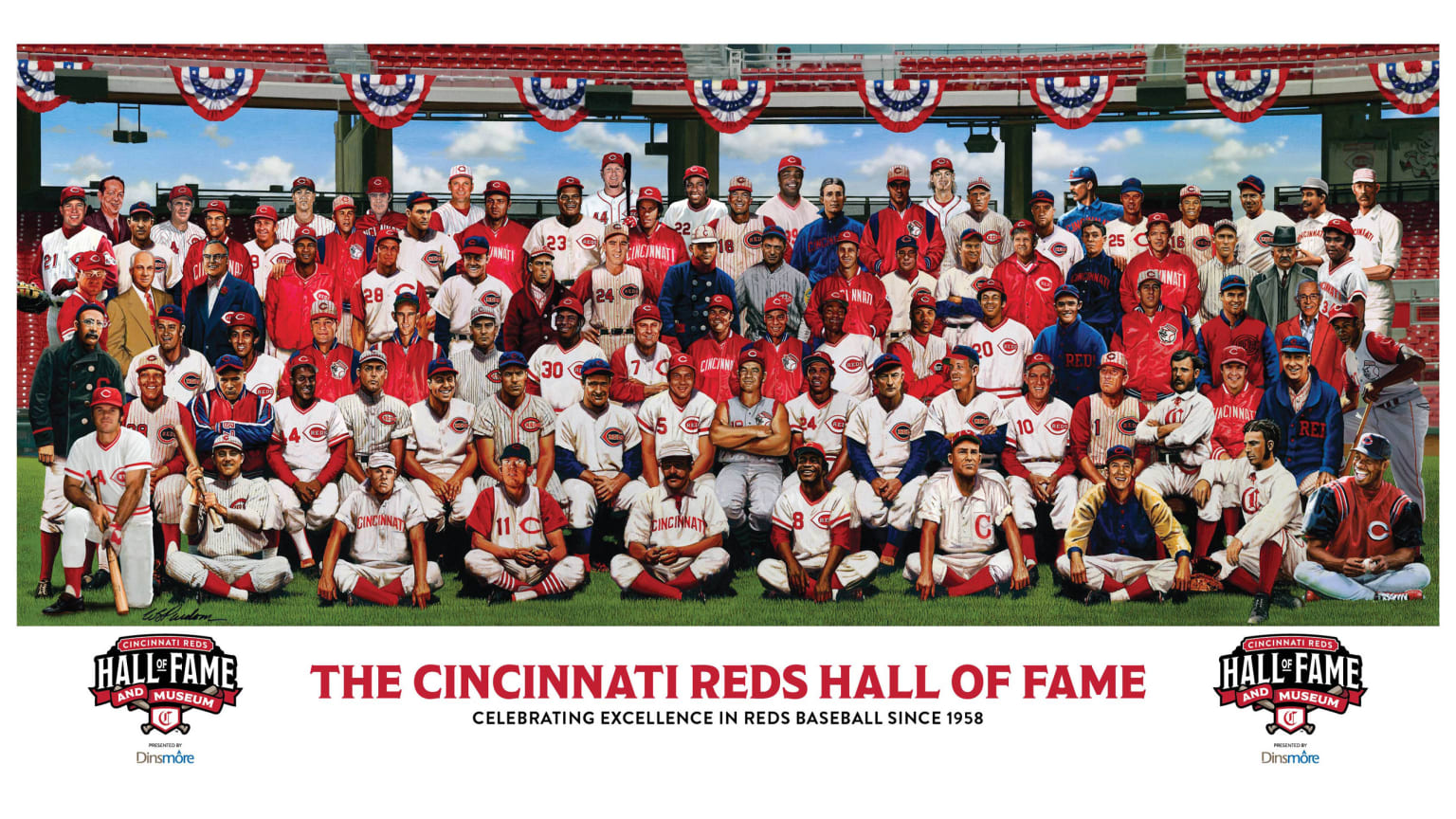 Reds Hall of Fame | Team Portrait | Cincinnati Reds