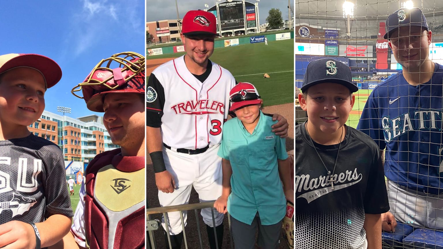 Cal Raleigh's younger brother to catch for him in 2025 Home Run Derby