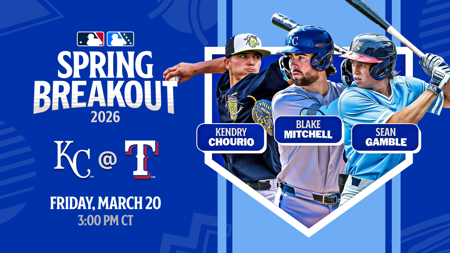 Royals Spring Breakout roster 2026