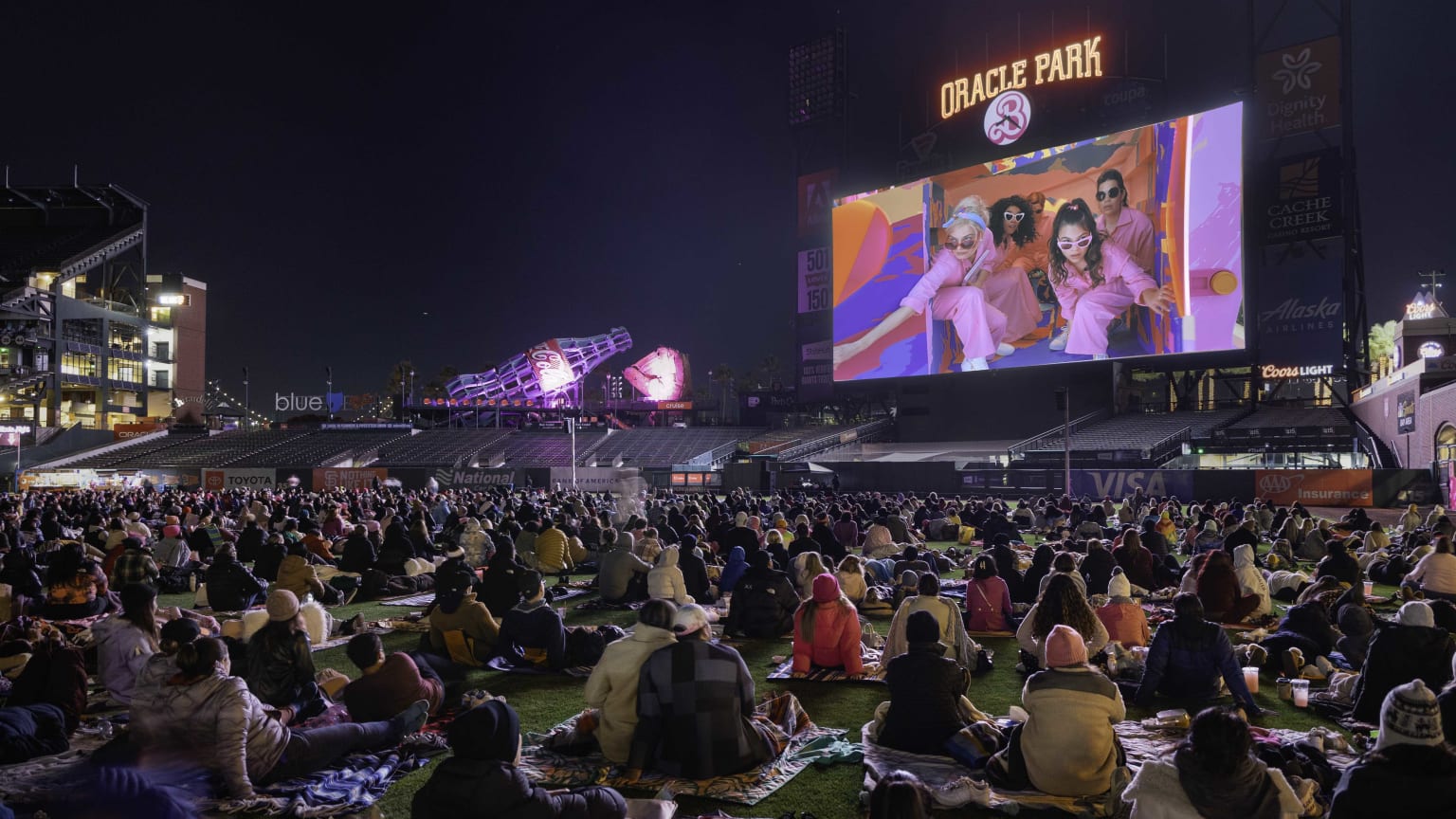 BARBIE MOVIE NIGHT AT ORACLE PARK | San Francisco Giants