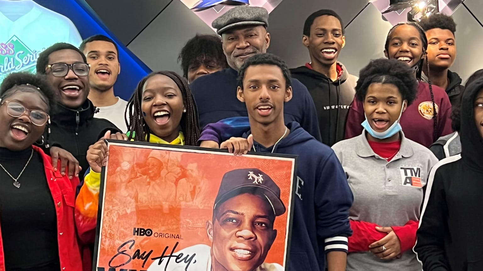 Boys & Girls Club of Harlem watches Willie Mays documentary