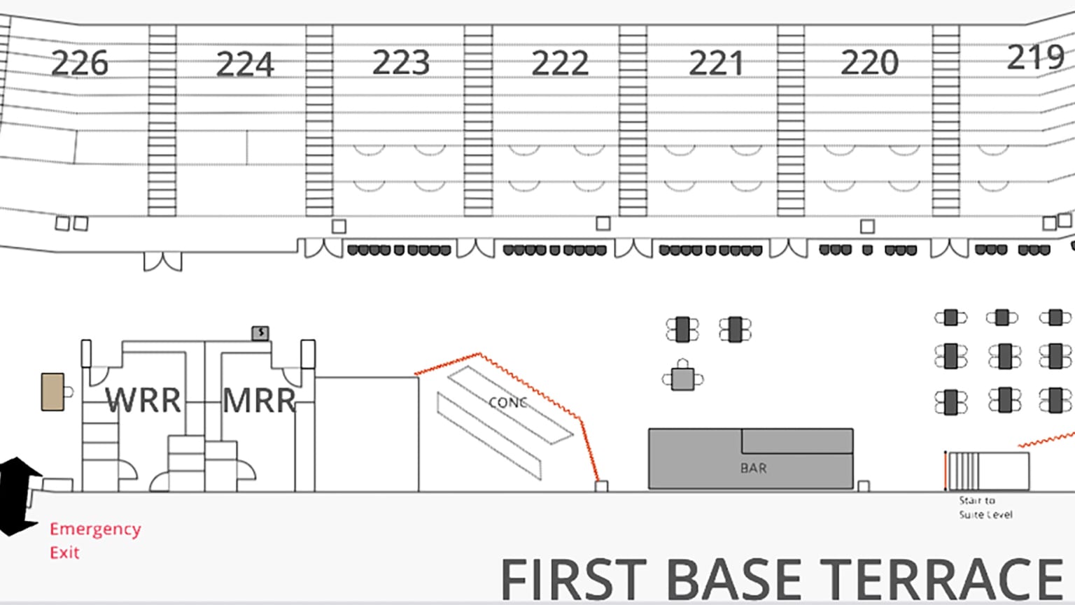 T-Mobile Park | Events | Indoor Venues | First Base Terrace Club ...