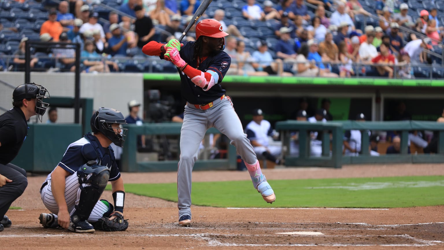Elly De La Cruz plays second rehab game at Triple-A